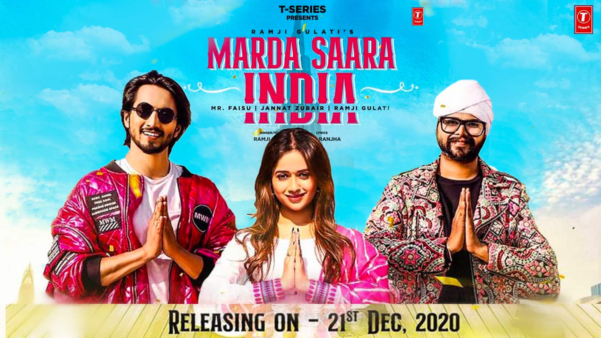 Marda Saara India Song Ft Mr Faisu and Jannat Zubair » Telly Flight