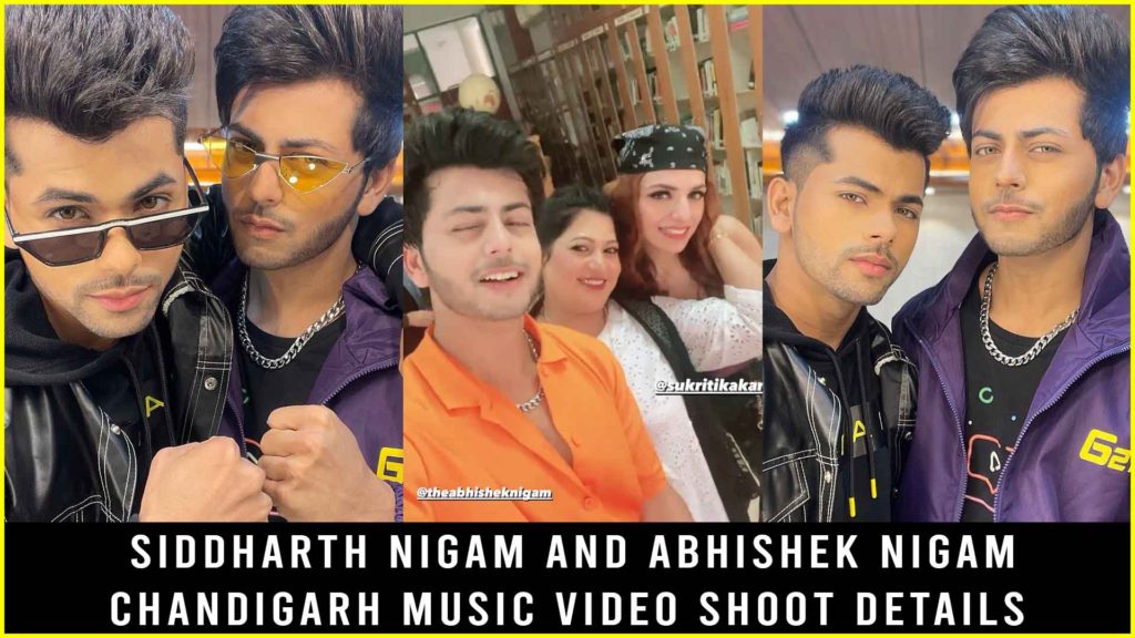 Majnu Song - Siddharth Nigam and Abhishek Nigam Shoot A New Music Video in Chandigarh All ...
