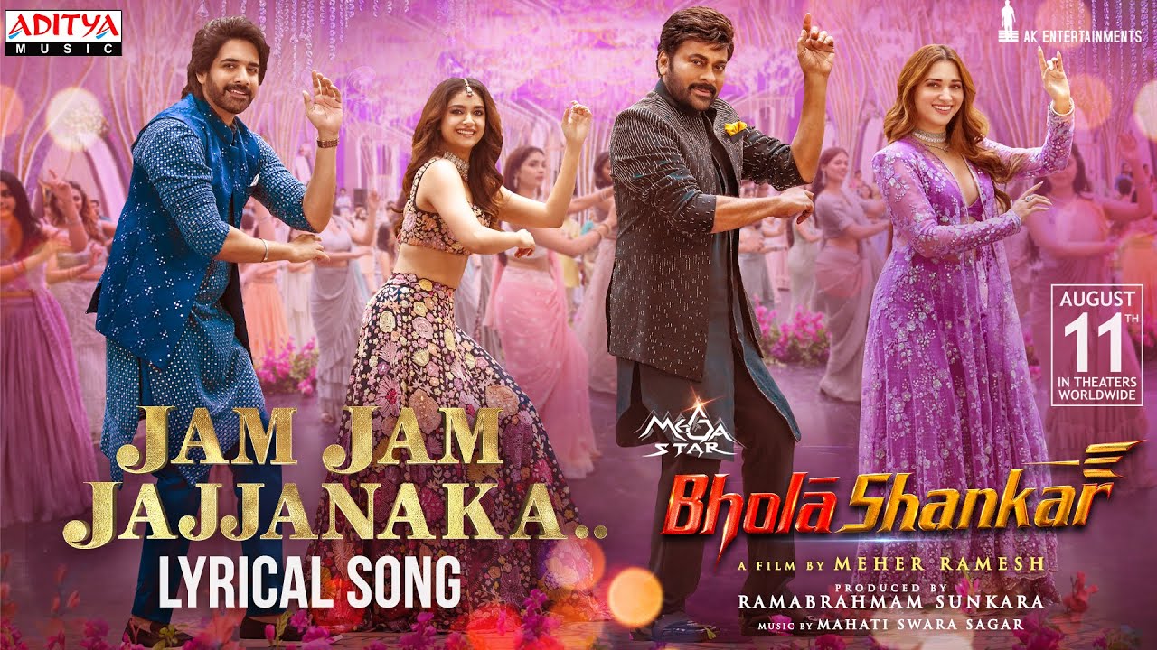 Jam Jam Jajjanaka (Bholaa Shankar) Song Cast, Lyrics, And Review ...
