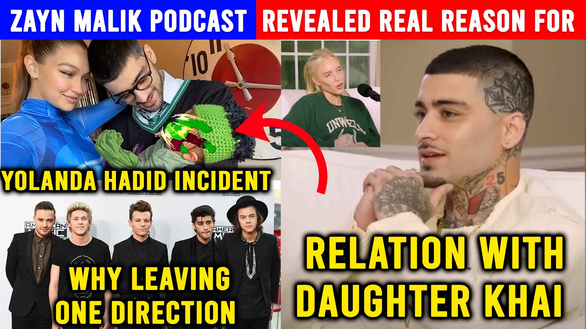 Zayn Malik Revealed Yolanda Hadid Incident, Relation with Daughter Khai ...