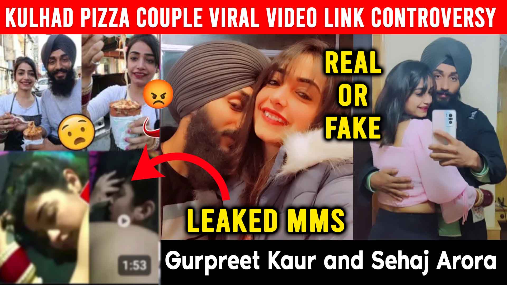 Kulhad Pizza Couple Viral Video Link Controversy on Social Media | Explained Here » Telly Flight